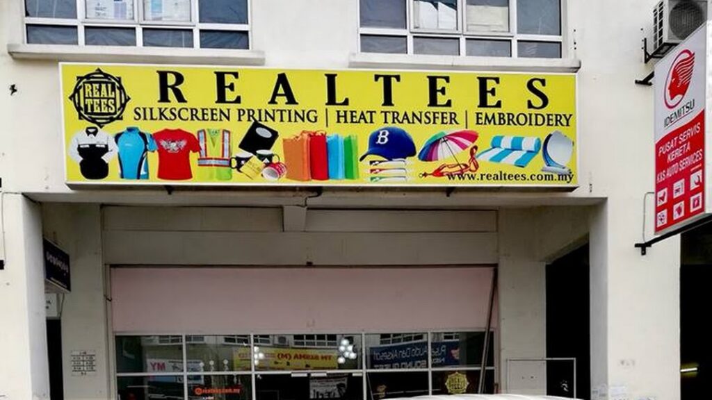 Kedai Printing Sublimation Shah Alam | Realtees - Realtees Enterprise